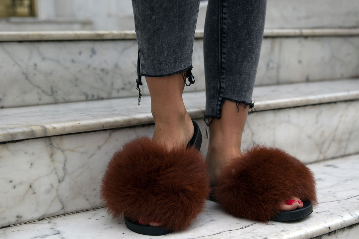 Caramel Fox Sliders – TREND STUDIO LONDON